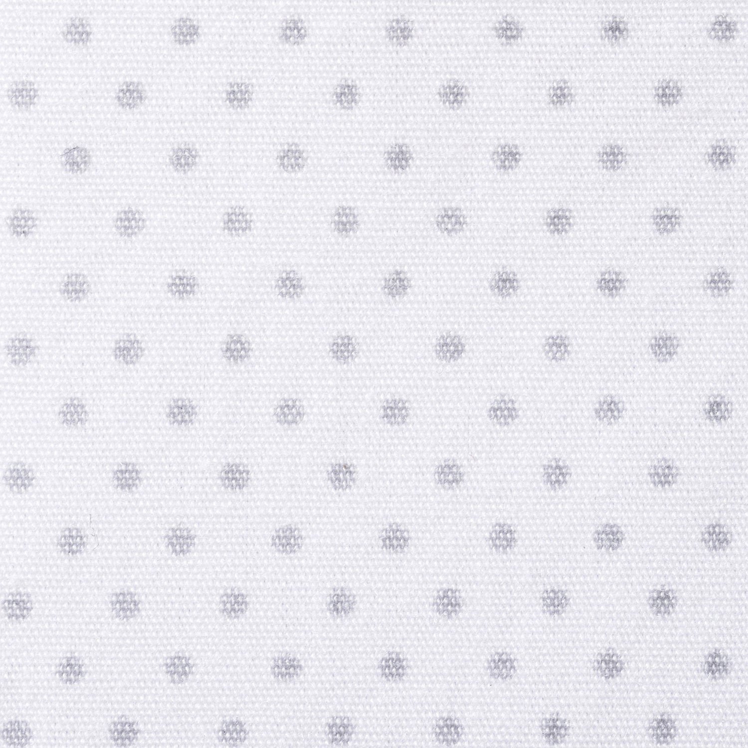 HALO BassiNest Fitted Sheet – 100% Cotton, Soft and Breathable Bassinet Sheet for Babies, 30” x 16” Pre-Shrunk Sheet, Grey Pin Dot