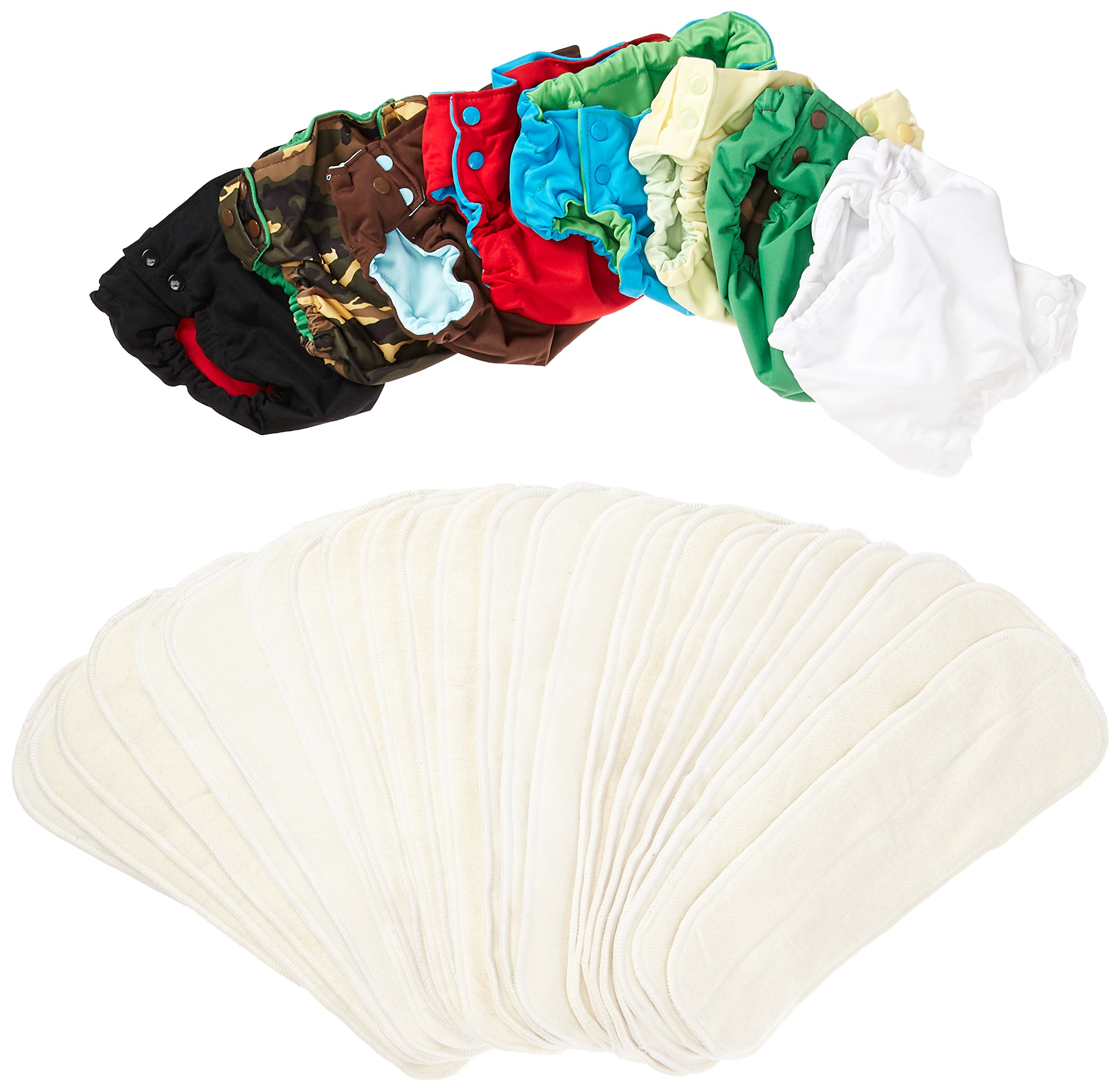 Sprout Change Reusable Diapers Complete Kit, Boy Organic