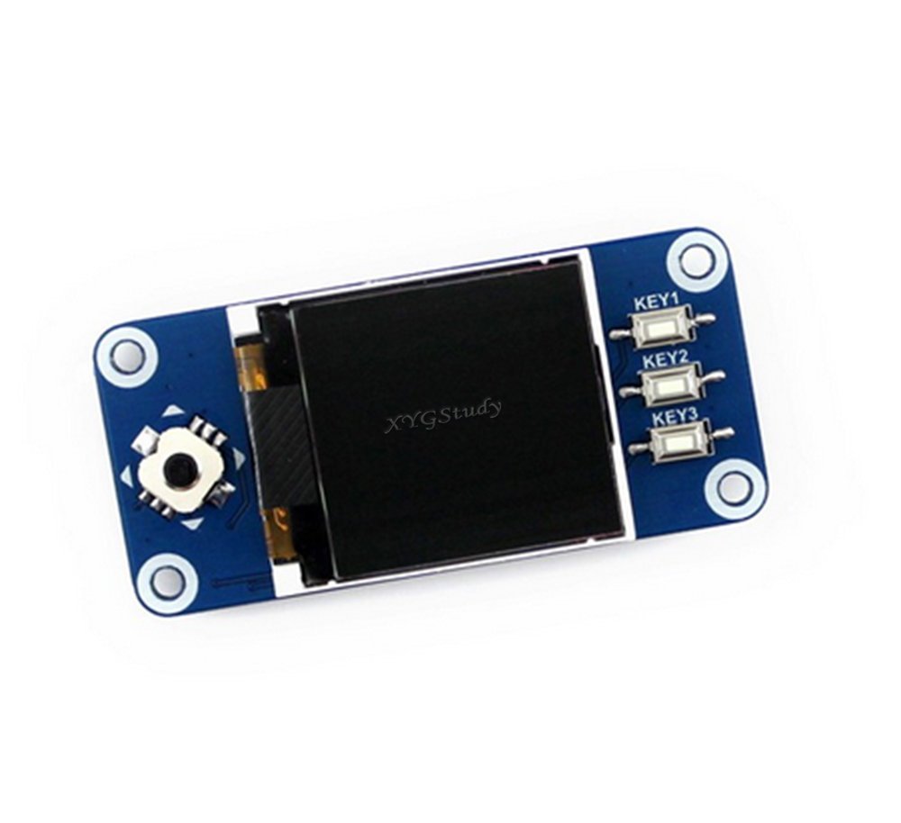 XYGStudy 1.44 inch LCD Display HAT 128x128 Pixels SPI Interface for Raspberry Pi 2B/3B/Zero/Zero W
