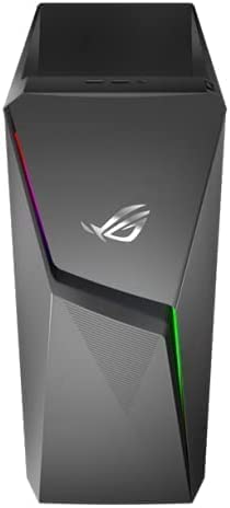 ASUS Newest ROG Strix GL10 Premium Gaming Desktop | AMD Ryzen 5 3600X | 8GB RAM | 256GB SSD | NVIDIA GeForce GTX 1660TI | Gray | Windows 10 | with Mouse Pad Bundle