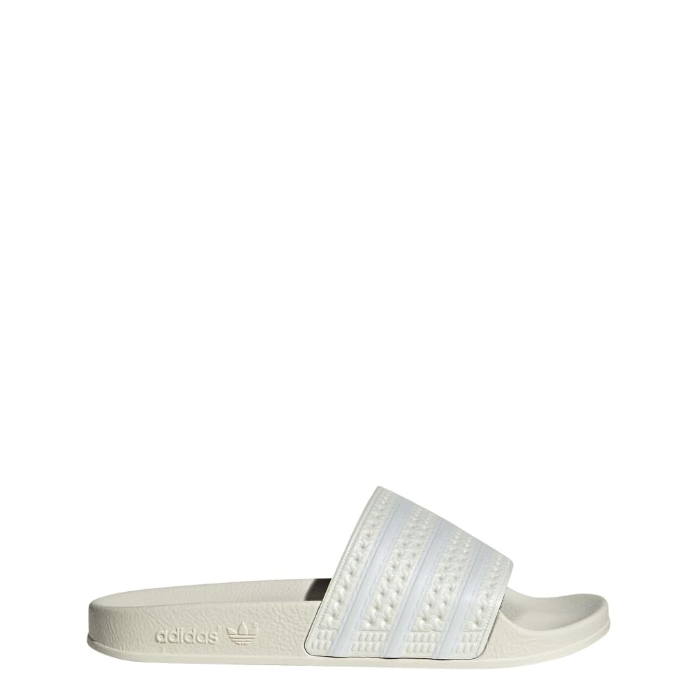 adidas Adilette Slides Women's, White, Size 10