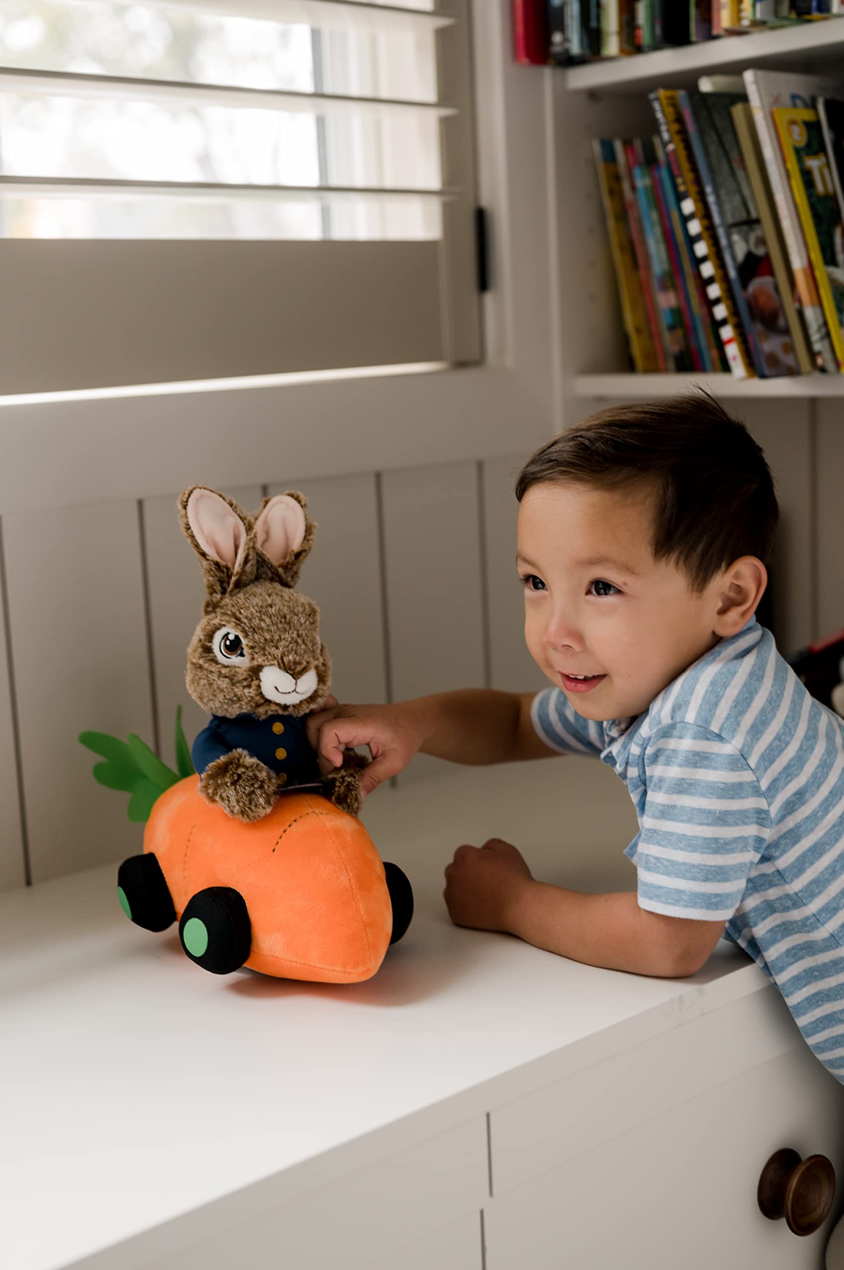 Animal Adventure | Peter Rabbit and Flopsy| Collectible 10" Sitting Plush