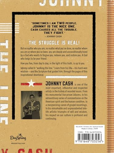 Walking the Line: 90 Devotions of Truth and Hope Based on the Faith of Johnny Cash