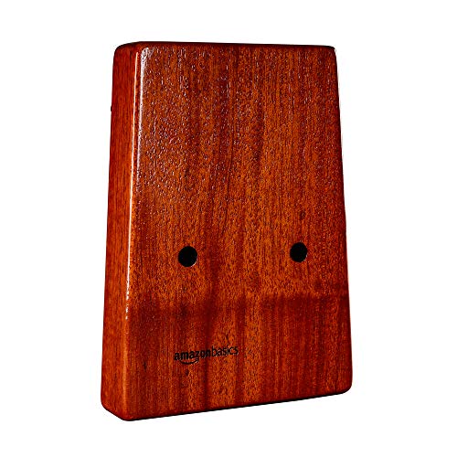 Amazon Basics Portable 17 Key Thumb Piano Kalimba, Natural