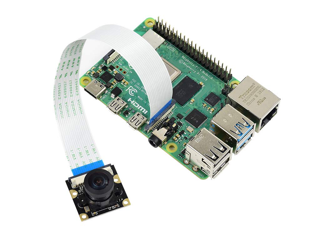 RPi Camera (G) for Raspberry Pi Model B B+ A+ 4 3 2 1 Camera Module OV5647 Sensor Fisheye Lens Wider Field of View 1080p @XYGStudy