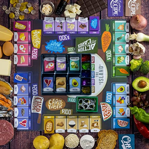 Gap Closer Games | Rival Restaurants | Strategy Board Game | Set Collection Game | 2 to 6 Players | Ages 10+ | 45+ Minutes