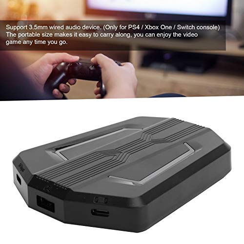 Jopwkuin Gaming Adapter for Switch, Light and Durable Keyboard Mouse Adapter Portable Keyboard Mouse Adaptor HS-SW315S for / / Switch Console