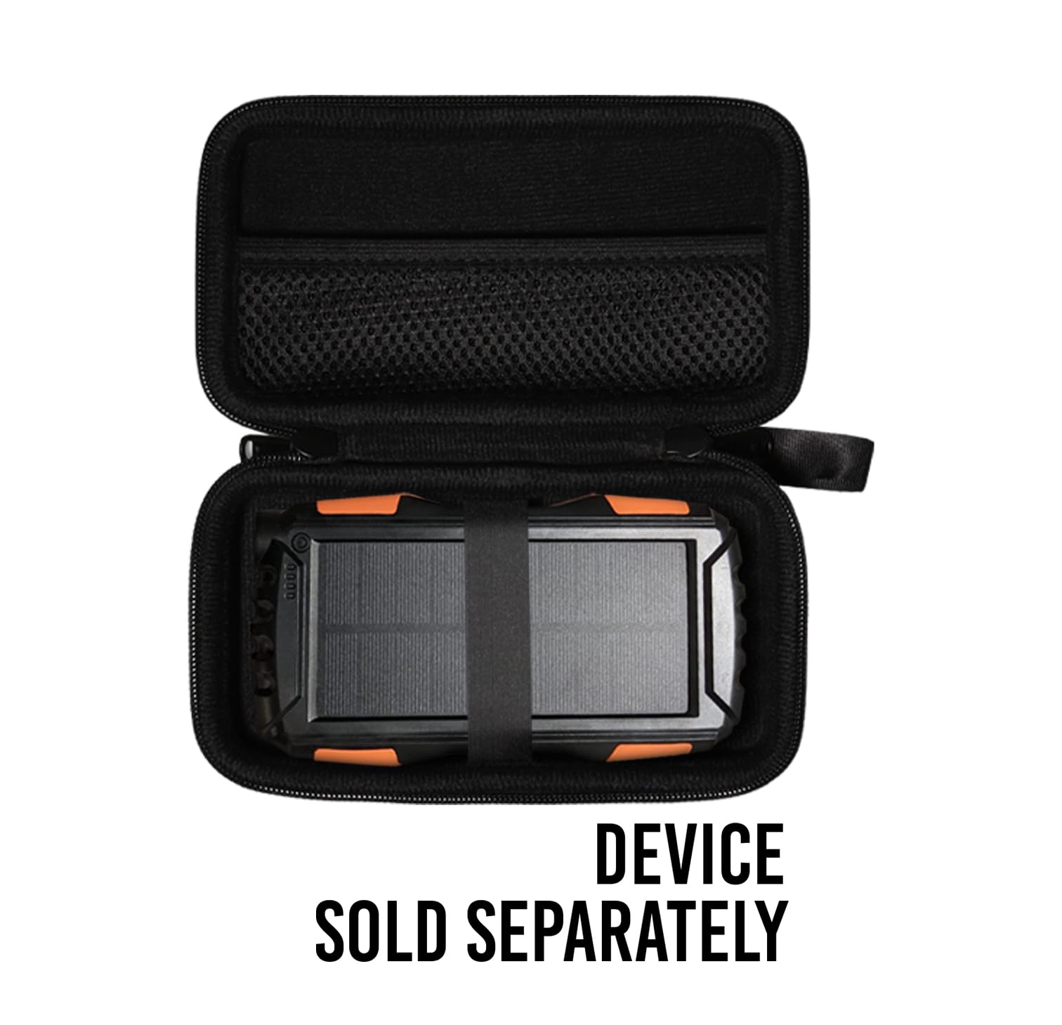 Alltravel Organizing Case for Solar Portable Charger compatible with Mregb, BLAVOR, QiSe, Annero, QIMYE