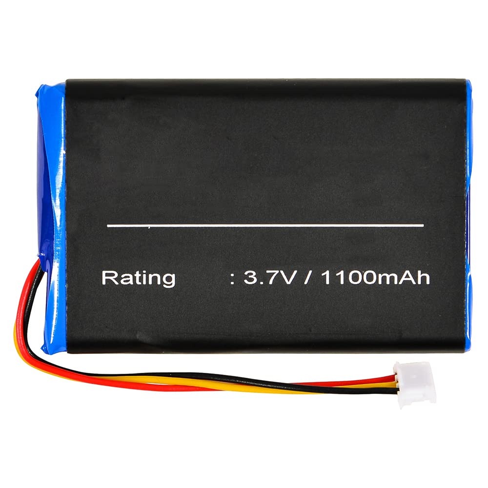 Synergy Digital Remote Control Battery, Compatible with Logitech Harmony Touch Remote Control, (li-ion, 3.7V, 1100mAh) Ultra High Capacity Battery