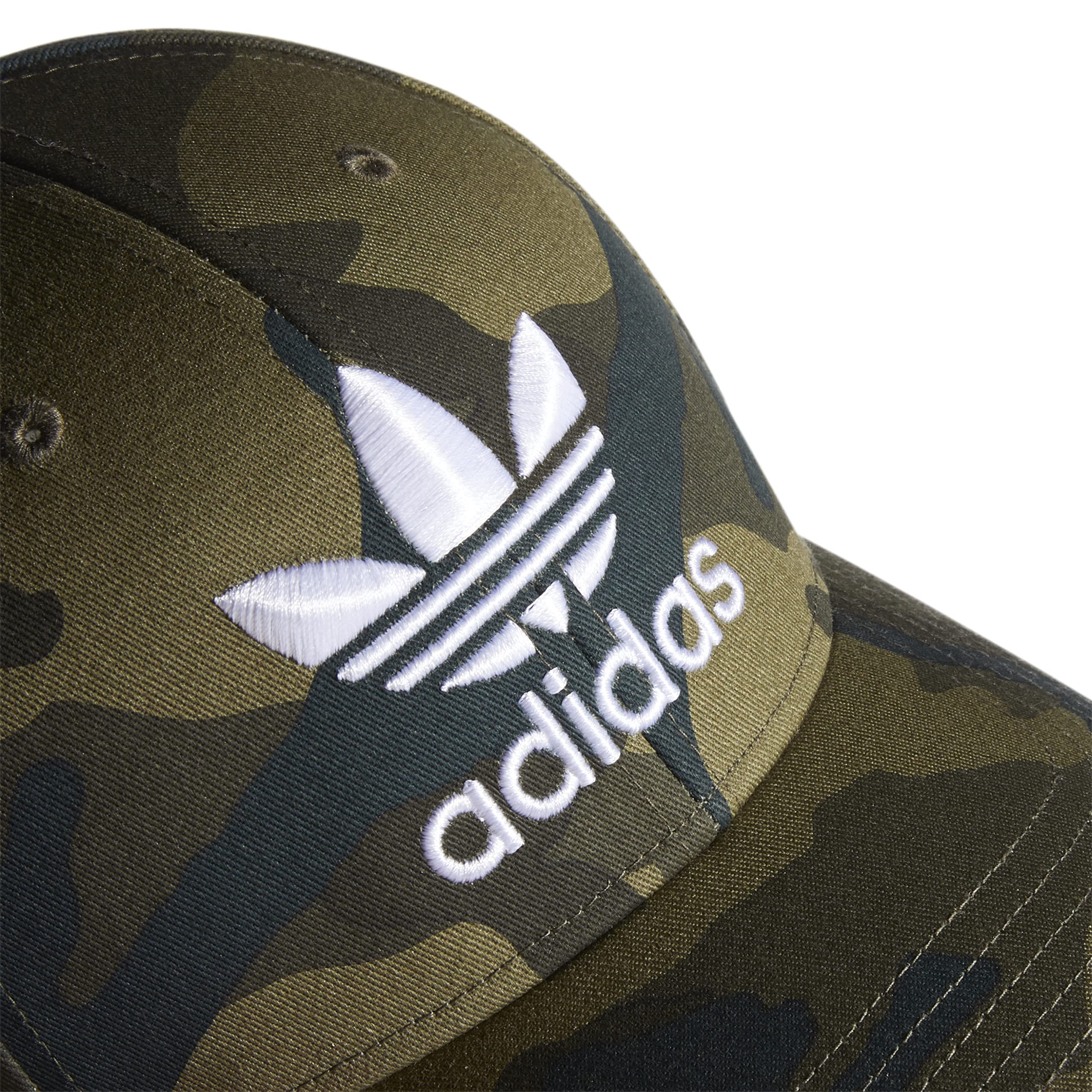 adidas Originals Men's Originals Icon Precurve Snapback, Trace Khaki/Black, One Size