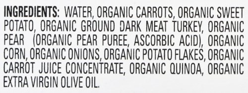 Happy Baby Organic Stage 3 Baby Food, Hearty Meals, Root Vegetables & Turkey with Quinoa, 4 Ounce (Pack of 8)