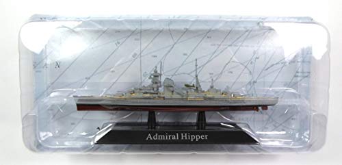 Deagostini Warships Collection Admiral Hipper 1937 Heavy Cruiser 1/1250 WS16