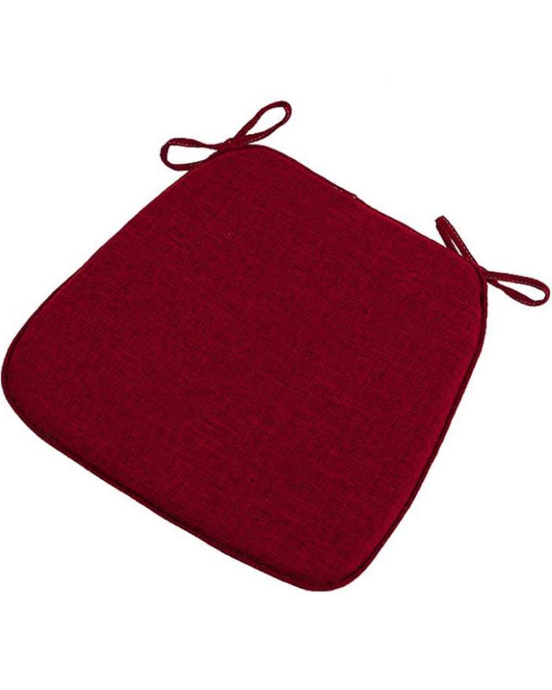 Avilego Set of2/4/6 Non Slip Chair Pad U-Shaped Seat Cushion with Ties Office Chair Cushions for Dining Room