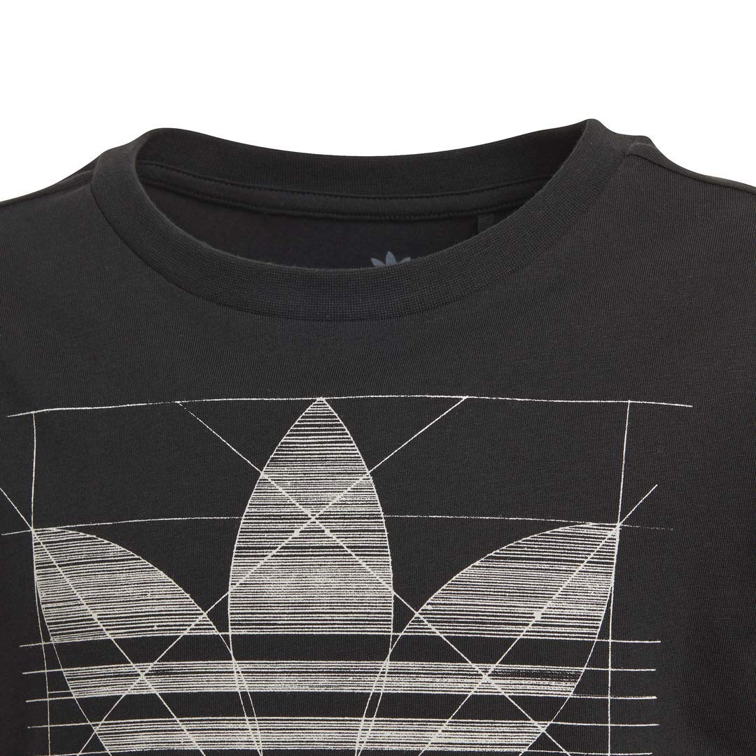 adidas Originals Kids Unisex Tee History Black Small