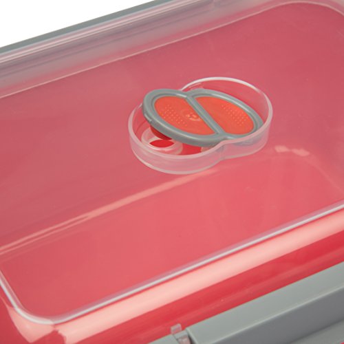 Microwave Nesting Containers Set of 3 w Lids and Locking Steam Vents- Reheating, Cooking, Meal Prep - Microwaveable, Durable, Reusable, BPA-Free, Freezer and Dishwasher Safe Food Storage- Fall Cooking