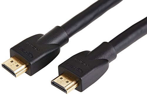 Amazon Basics CL3 Rated High Speed 4K HDMI Cable (18Gbps, 4K/60Hz) - 25 Feet, Black