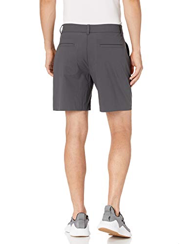 Amazon Brand - Peak Velocity Men's Knit Jersey 7" Travel Short, Grey, 42