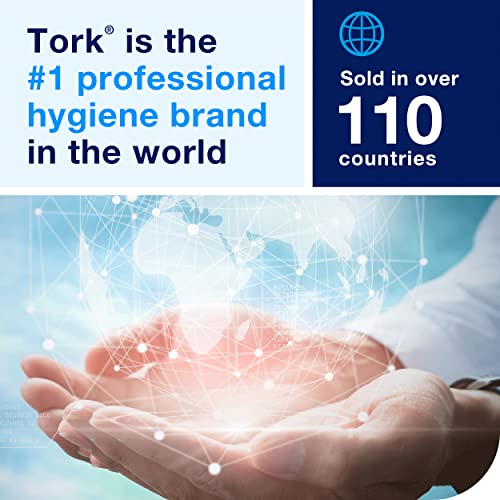 Tork Xpressnap® White Dispenser Napkin N4, Recycled 2-ply, 8.5" x 6.5", 12 x 400 napkins, DX990