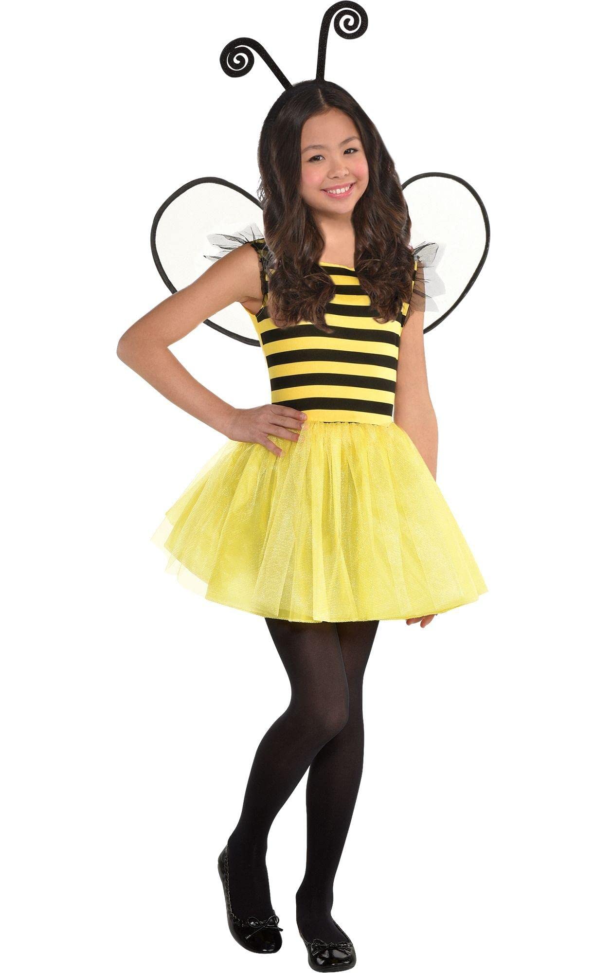 amscan Buzzy Bee Kids Costume Set- Large (12‑14), Multicolor
