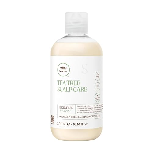 Tea Tree Scalp Care Regeniplex Shampoo, Thickens + Strengthens, For Thinning Hair, 10.14 fl. oz.