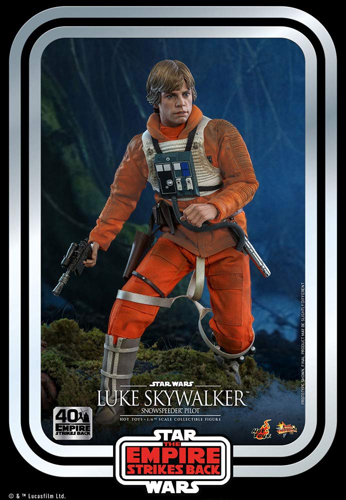 Hot Toys Star Wars The Empire Strikes Back 11 Inch Action Figure 1/6 Scale - Luke Skywalker Snowspeeder Pilot 906711
