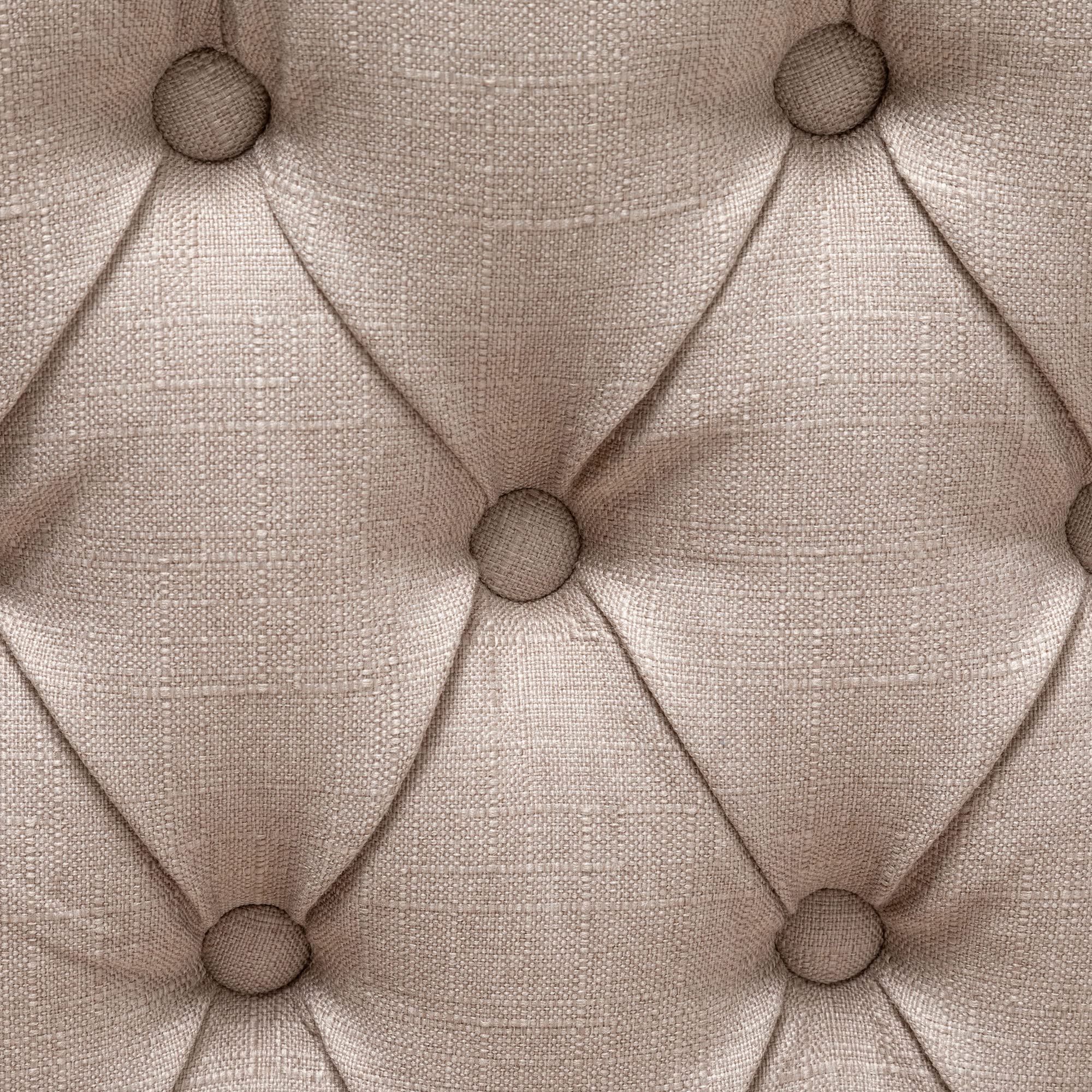 Andeworld Modern Loveseat Settee Button Tufted Sofa Couch Upholstered Banquette Dining Bench High Back Living Room Funiture (Khaki 1)