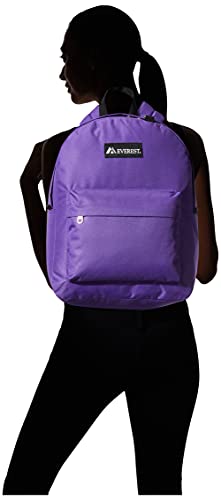 Everest Classic Backpack, Dark Purple, One Size
