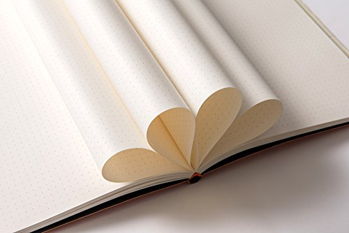 Minimalism Art, Classic Soft Cover Notebook Journal, Large Size, Composition B5 7.6" x 10", 176 Pages, Premium Thick Paper 100gsm, Fine PU Leather, Ribbon Bookmark, San Francisco (Dotted, Black)