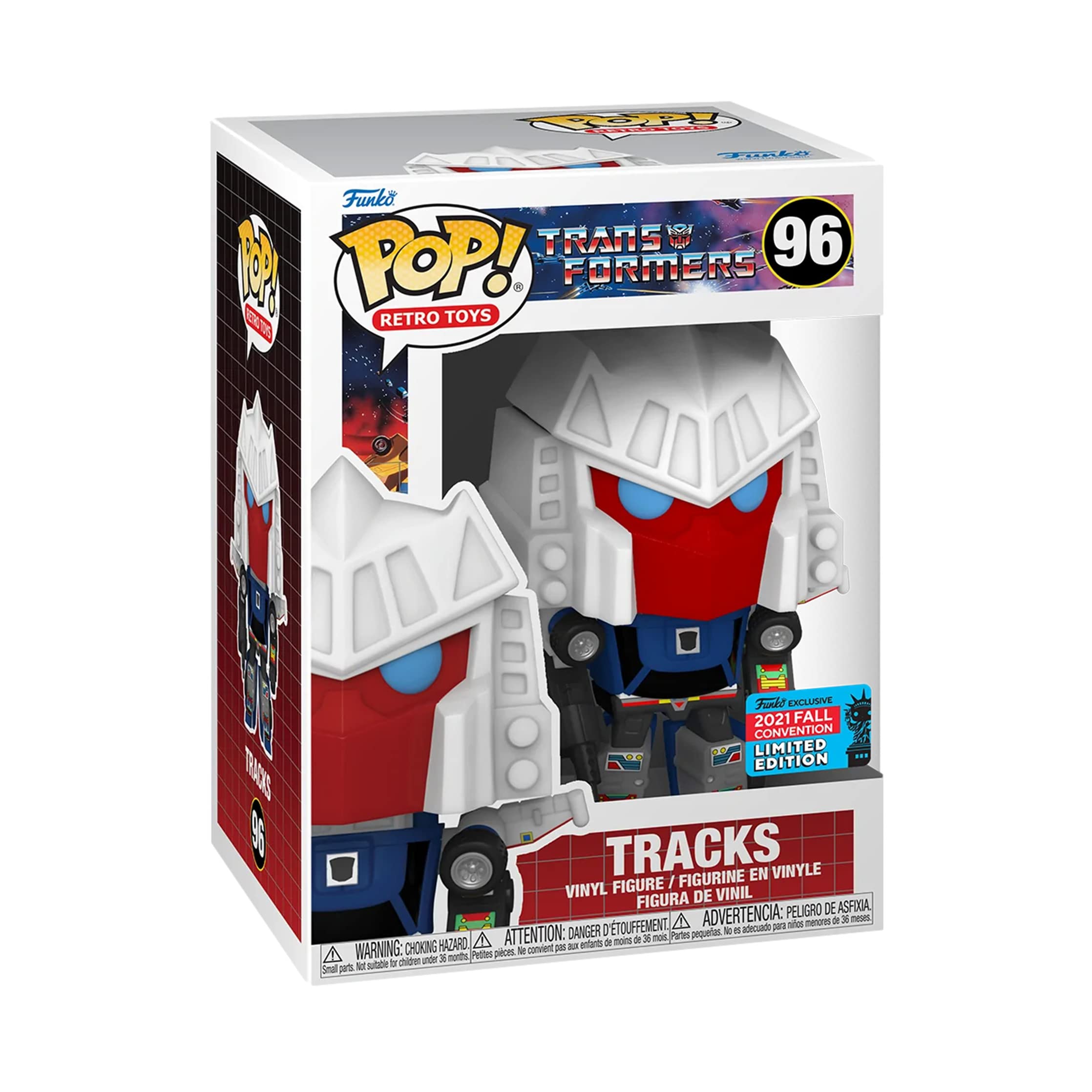 Funko Pop! Transformers Tracks Vinyl 2021 Fall Convention Figure