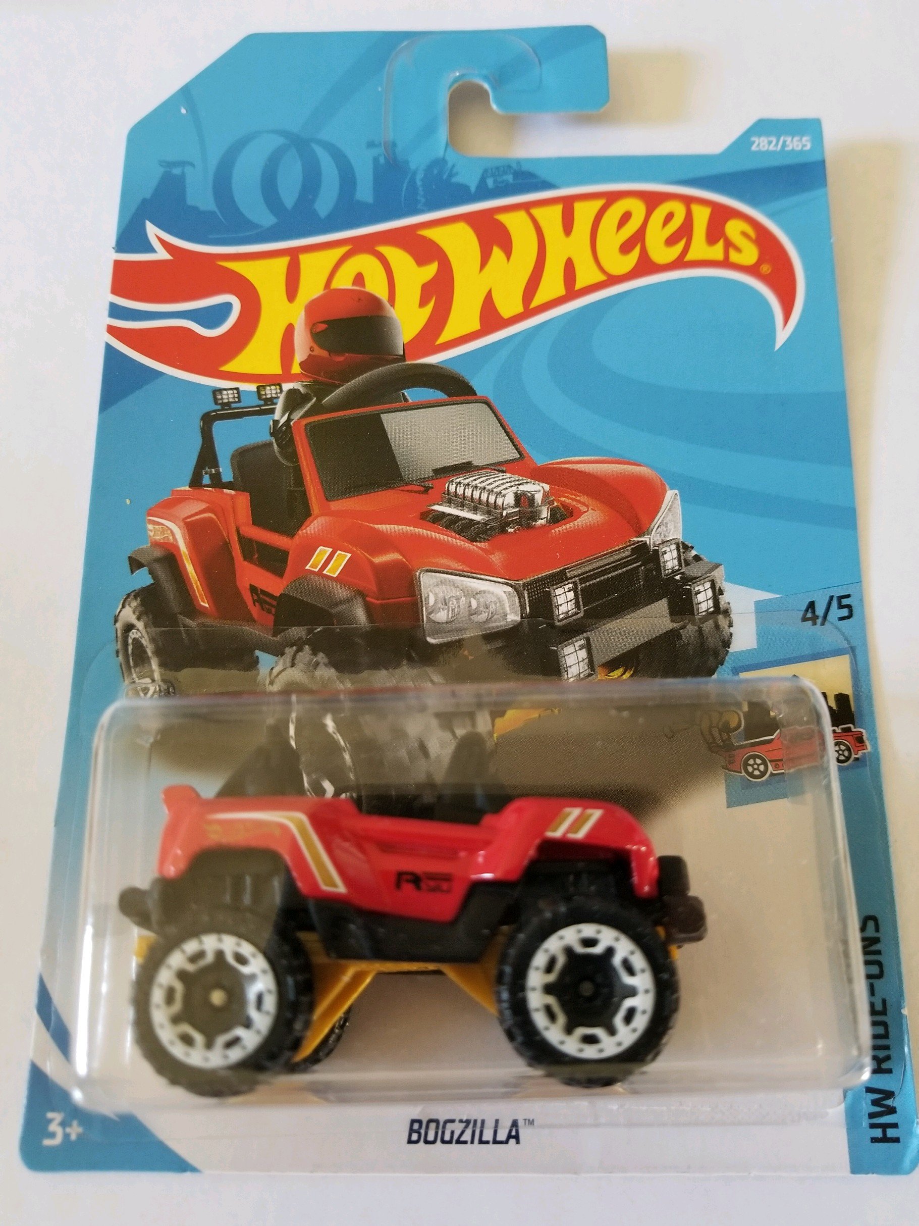 Hot Wheels 2018 Hw Ride-Ons 4/5 - Bogzilla