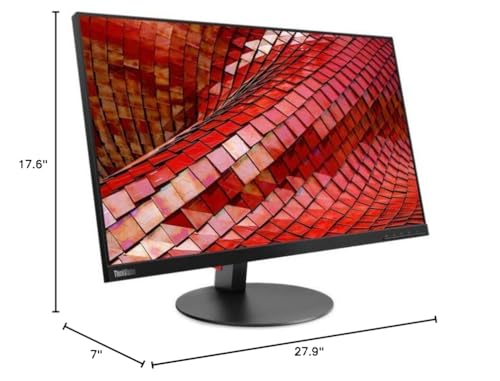 Lenovo T27i-10 27" Full HD WLED LCD Monitor - 16:9 - Raven Black