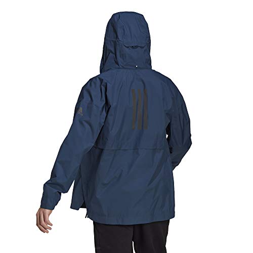 adidas Outdoor,Mens,Urban RAIN.RDY Rain Jacket,Crew Navy,X-Large
