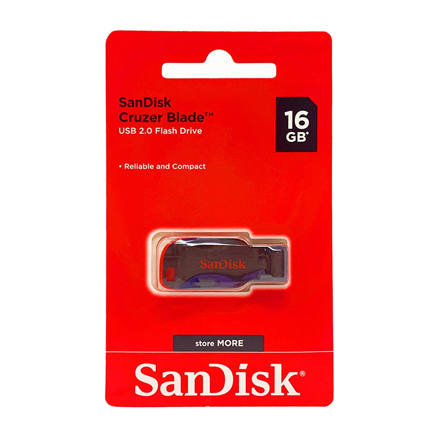SanDisk 16GB Cruzer Blade USB Flash