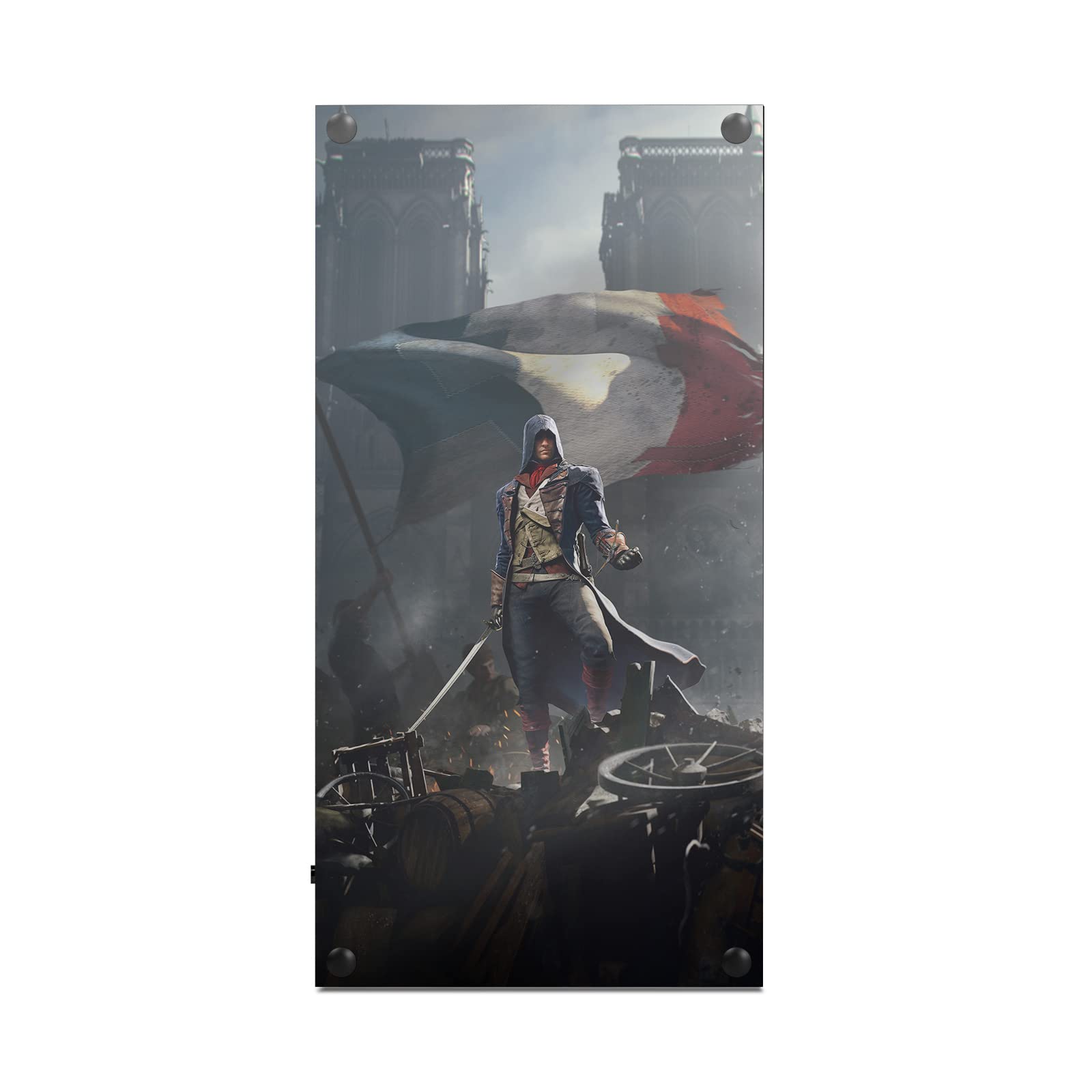 Head Case Designs Officially Licensed Assassin's Creed Arno Dorian French Flag Unity Key Art Vinyl Sticker Gaming Skin Decal Cover Compatible With Xbox Series X Console and Controller Bundle
