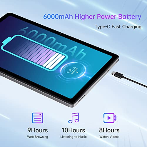 ALLDOCUBE 2K Tablet Android 12 iPlay 50 Pro 10.4'' Tablet, 8GB+128GB Storage, 4G LTE& 2.4/5GHz WiFi, Octa-Core CPU, 5MP+8MP Camera, 2000x1200 Screen Resolution, BT5.2, GPS (2TB Expand)