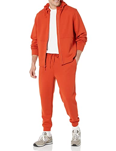 Amazon Essentials Men's Active Sweat Jogger, Rust Orange, X-Large