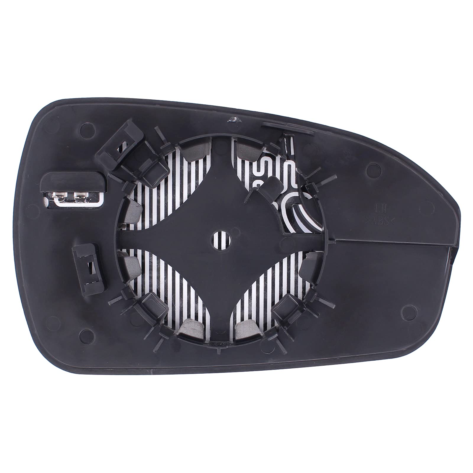 ApplianPar Left Driver Side Power Heated Mirror Glass for Ford Fusion 2013-2020, DS7Z-17K707-F