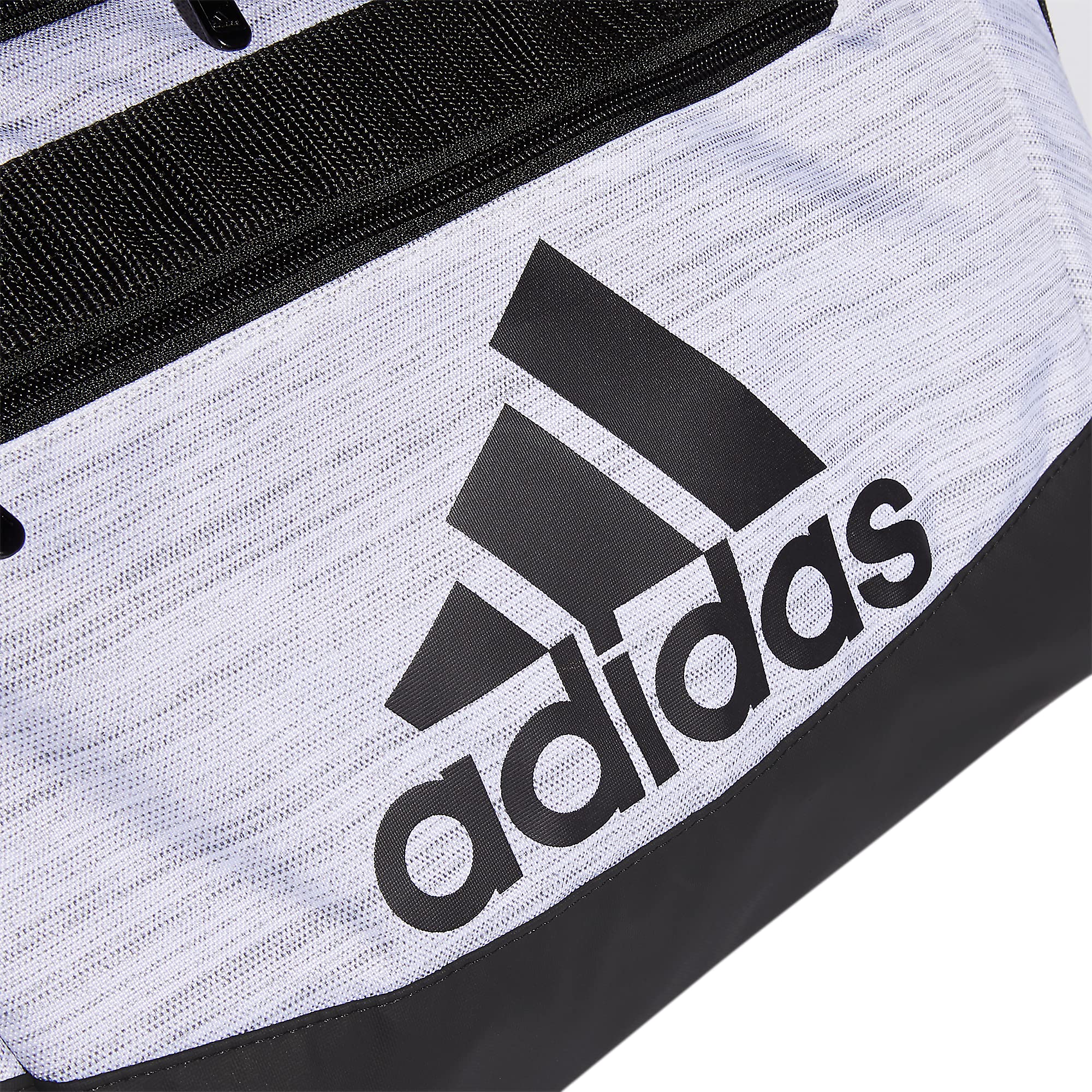 adidas Unisex Defender 4 Small Duffel Bag, Two Tone White/Black, One Size