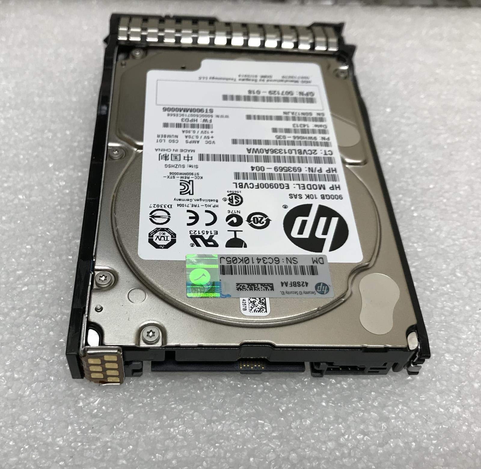 HP 653971-001 - HP 900GB 6G SAS 10K SFF 2.5 SC HP HDD