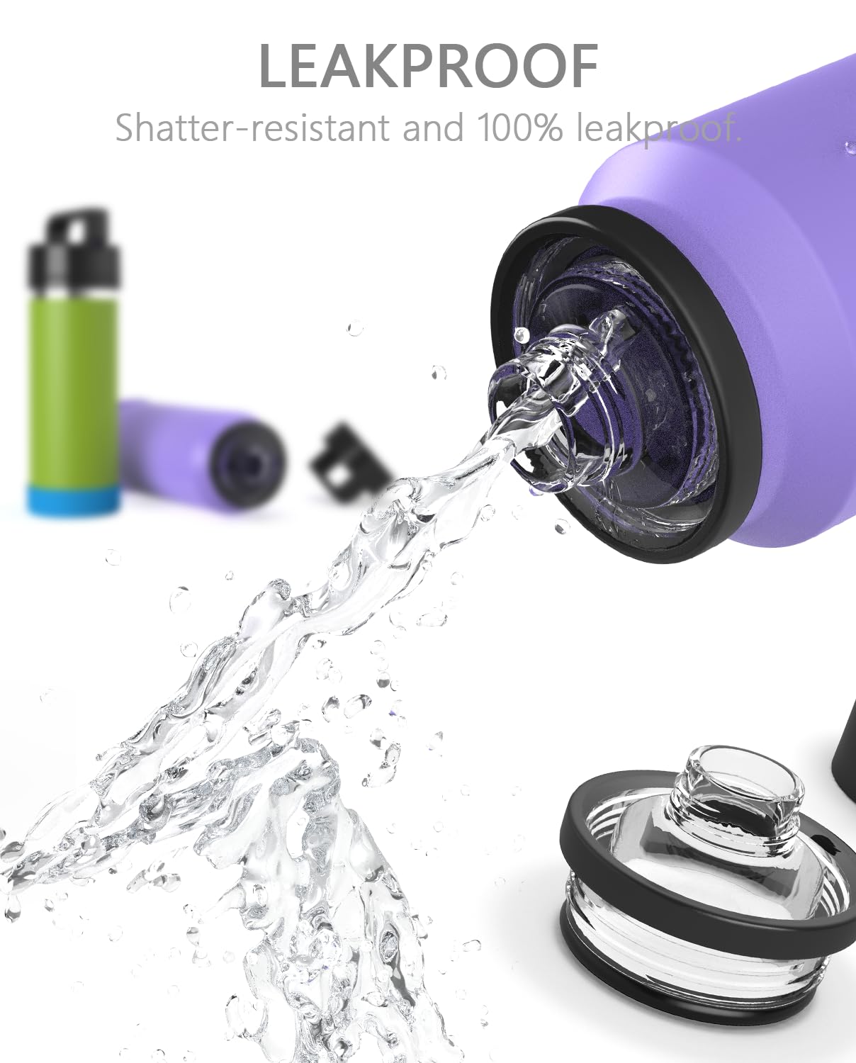 ALIENSX Chug Cap for YETI Rambler Bottle and Other Bottles, Replacement Accessories Cap Lid Fits 18/26 / 36/64 oz Bottles