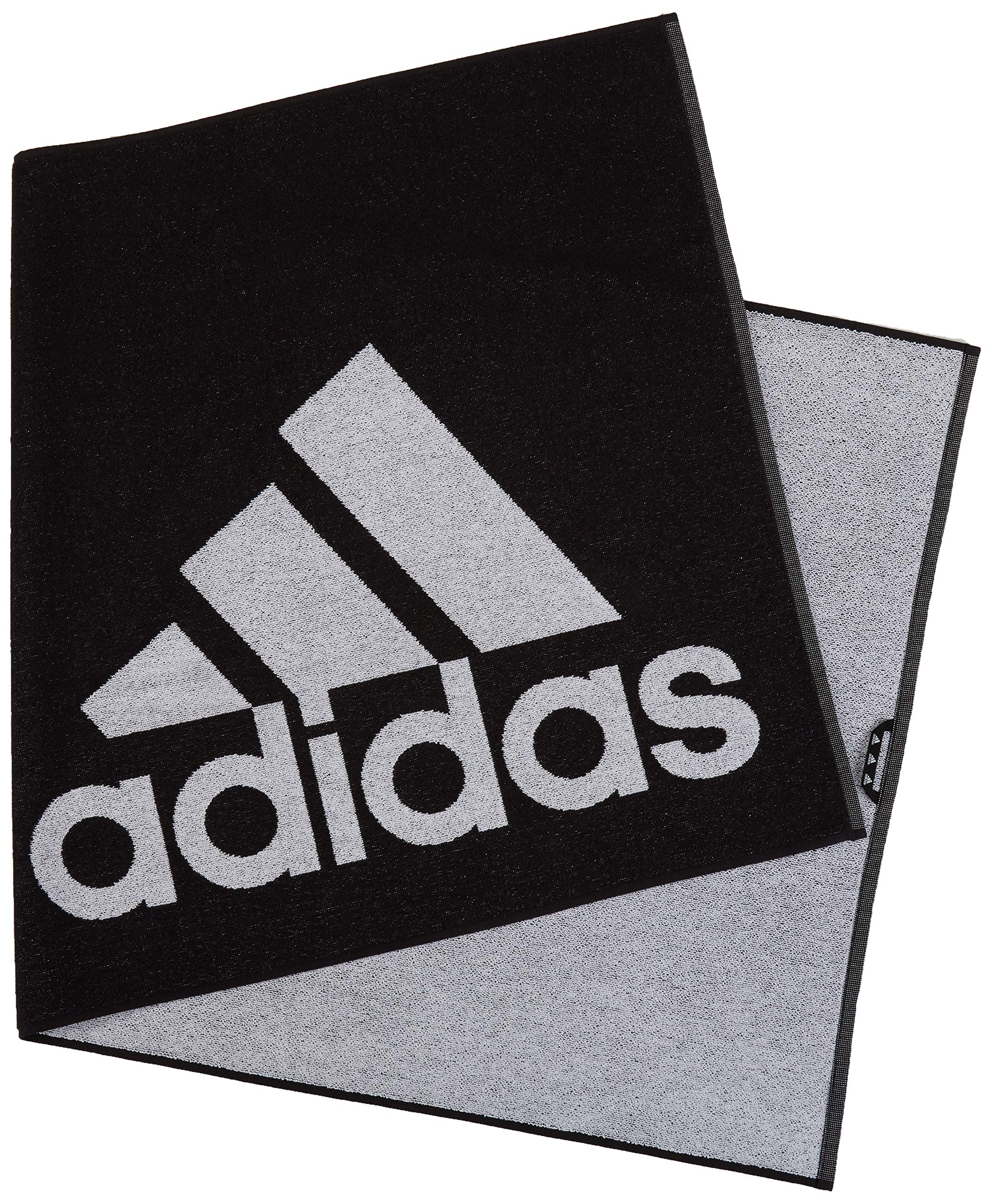 adidas Unisex-Adult Towel Small, Black/White, No size