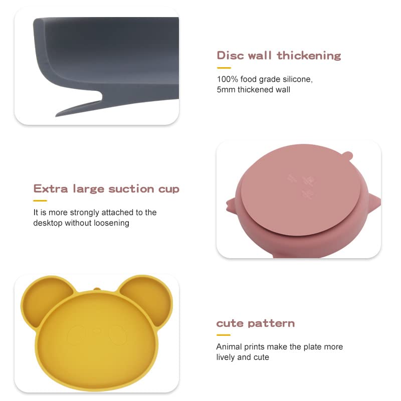 Baby Silicone Feeding Set