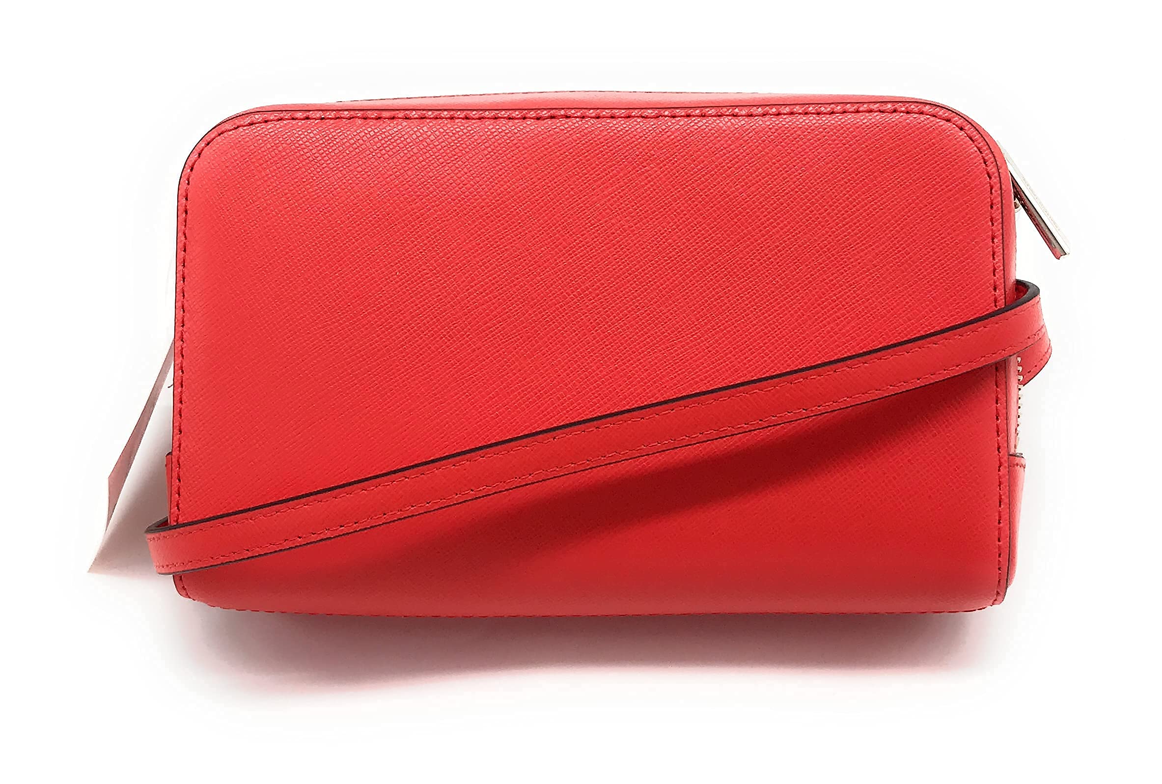 kate spade new york Staci Dual Zip Around Leather Crossbody (Gazpacho Red)