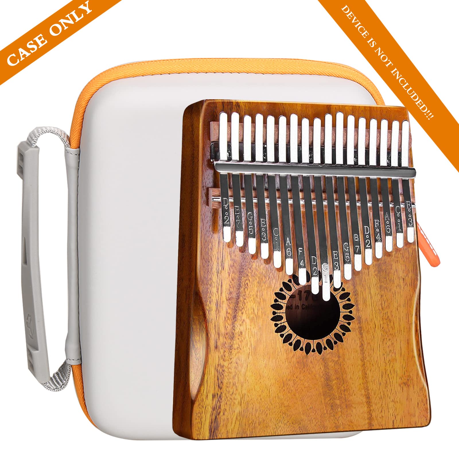 Aproca Hard StorageTravel Case, for Newlam Kalimba Thumb Piano 17 Keys