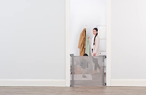 Regalo Retractable Baby Gate, Expands up to 50" Wide, Includes Wall Mounts