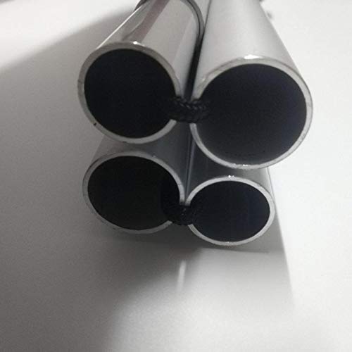 ARTIK SUNSHADE Aluminium Tent Pole Mat Silver Anodised (220cm (5 Parts))