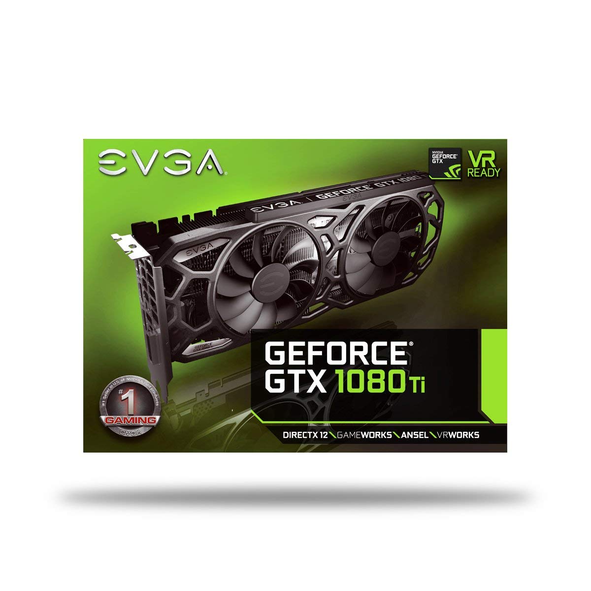 EVGA GeForce GTX 1080 Ti SC Black Edition Gaming, 11GB GDDR5X, iCX Cooler & LED, Optimized Airflow Design, Interlaced Pin Fin Graphics Card 11G-P4-6393-KR (Renewed)