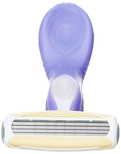 Schick Quattro Womens Disposable Razors for Sensitive Skin, 3 Count, Pack of 2