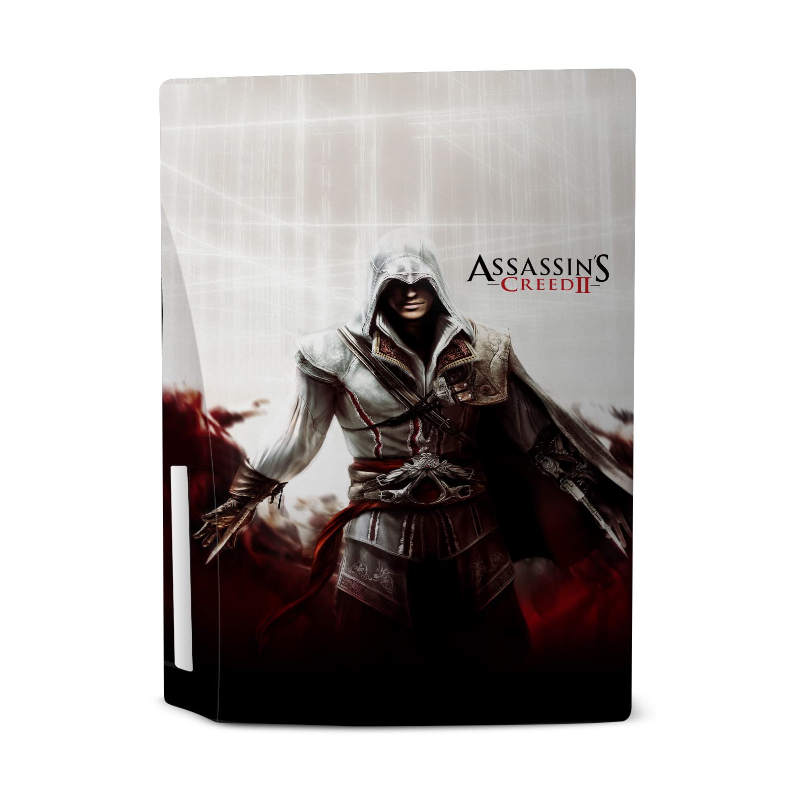 Head Case Designs Officially Licensed Assassin's Creed Cover Art II Graphics Vinyl Faceplate Sticker Gaming Skin Decal Cover Compatible With Sony PlayStation 5 PS5 Disc Edition Console