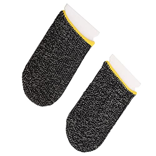 Jopwkuin Game Control Sleeves, Durable Lightweight and Portable Game Finger Sleeves for Family for Mobile Game